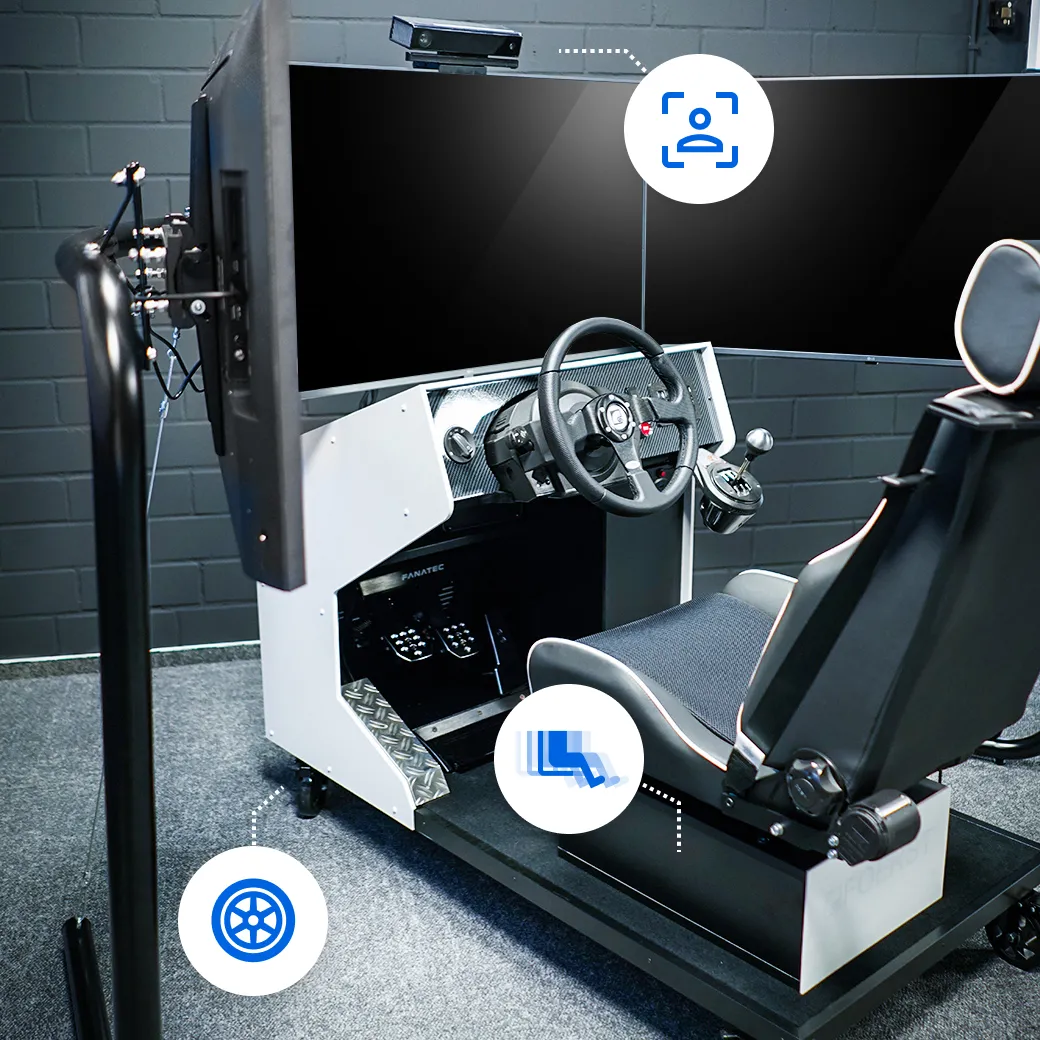 SimX car driving simulator - driving training at the highest level